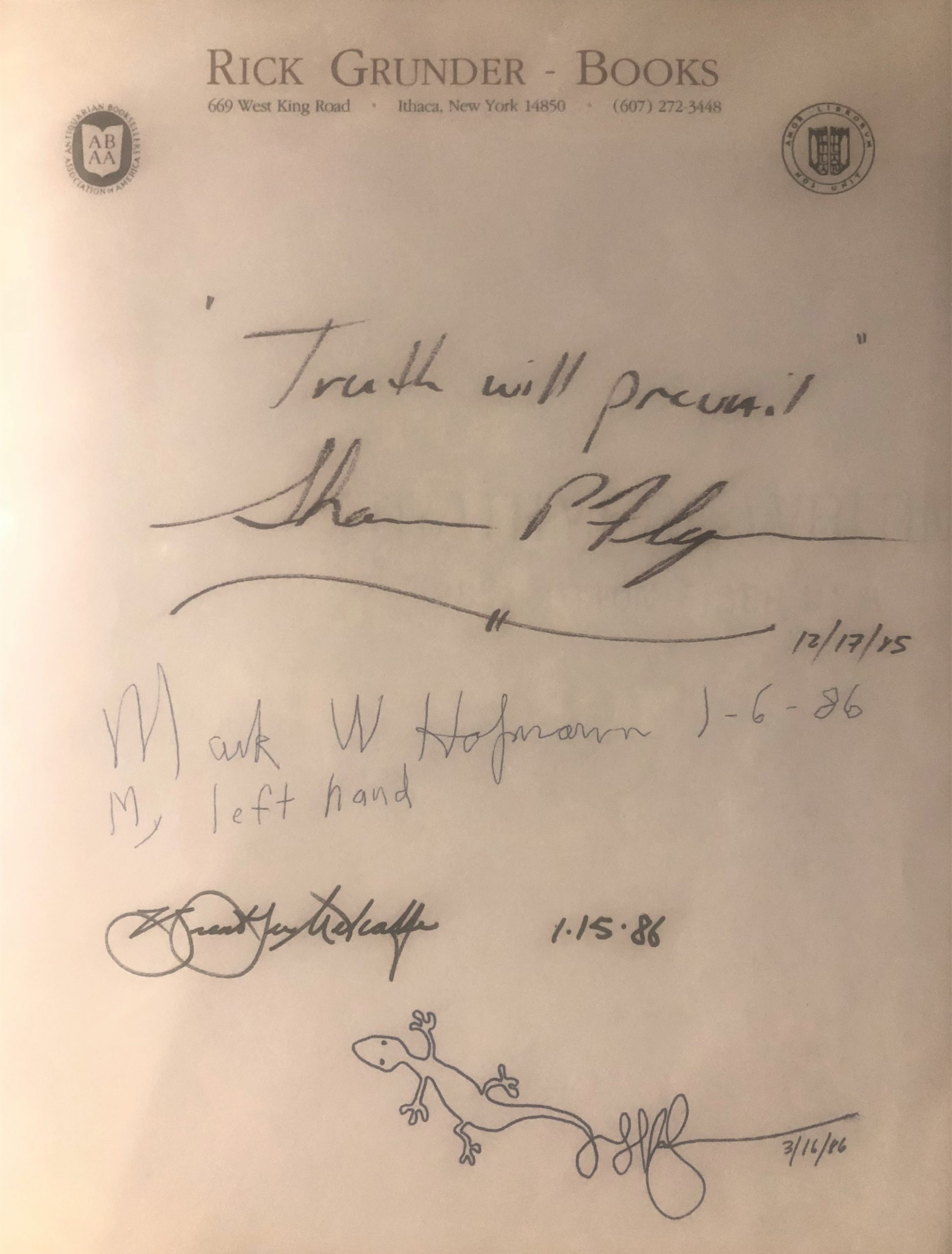 Brent Ashworth’s Personal Experiences with Mark Hofmann: Counterfeiter ...